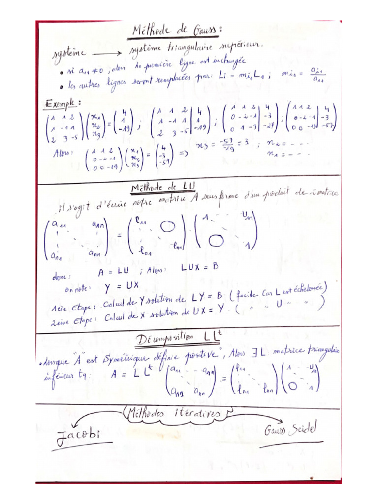 Methode Numerique | PDF