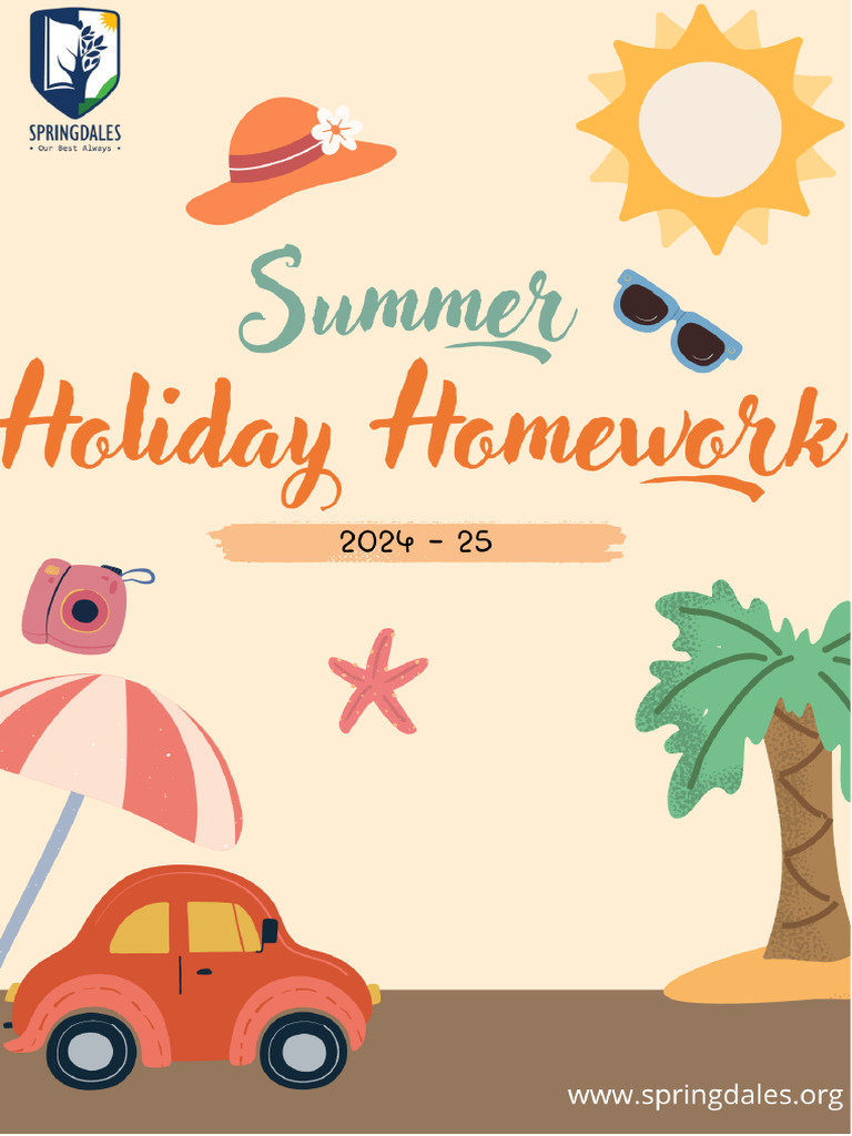 Summer HHW Class 8th 2024-25 | PDF