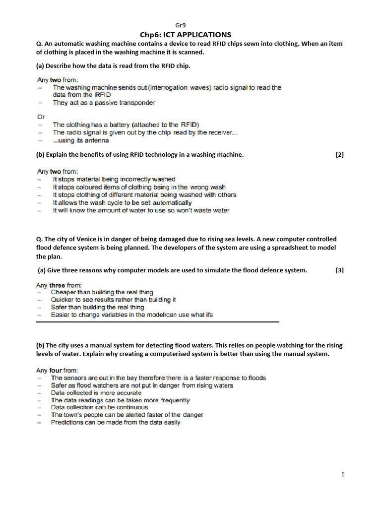 Gr9 Notes Chp6 | PDF