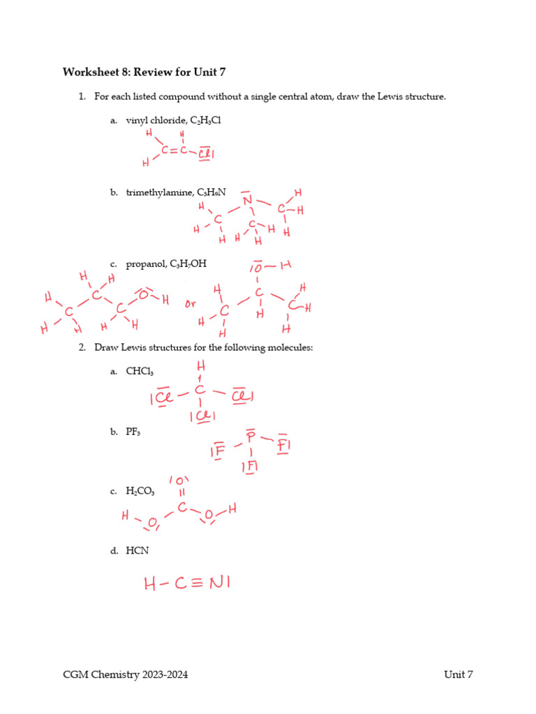 Individual Worksheet 7-8 - answers | PDF