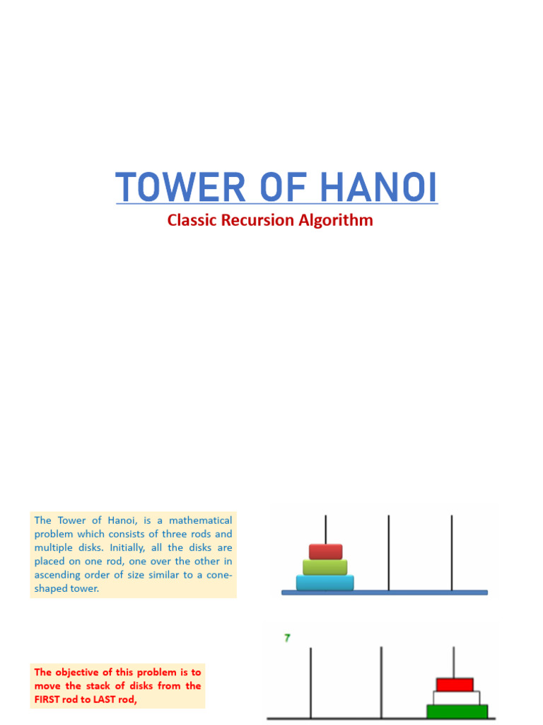 Tower of Hanoi | PDF