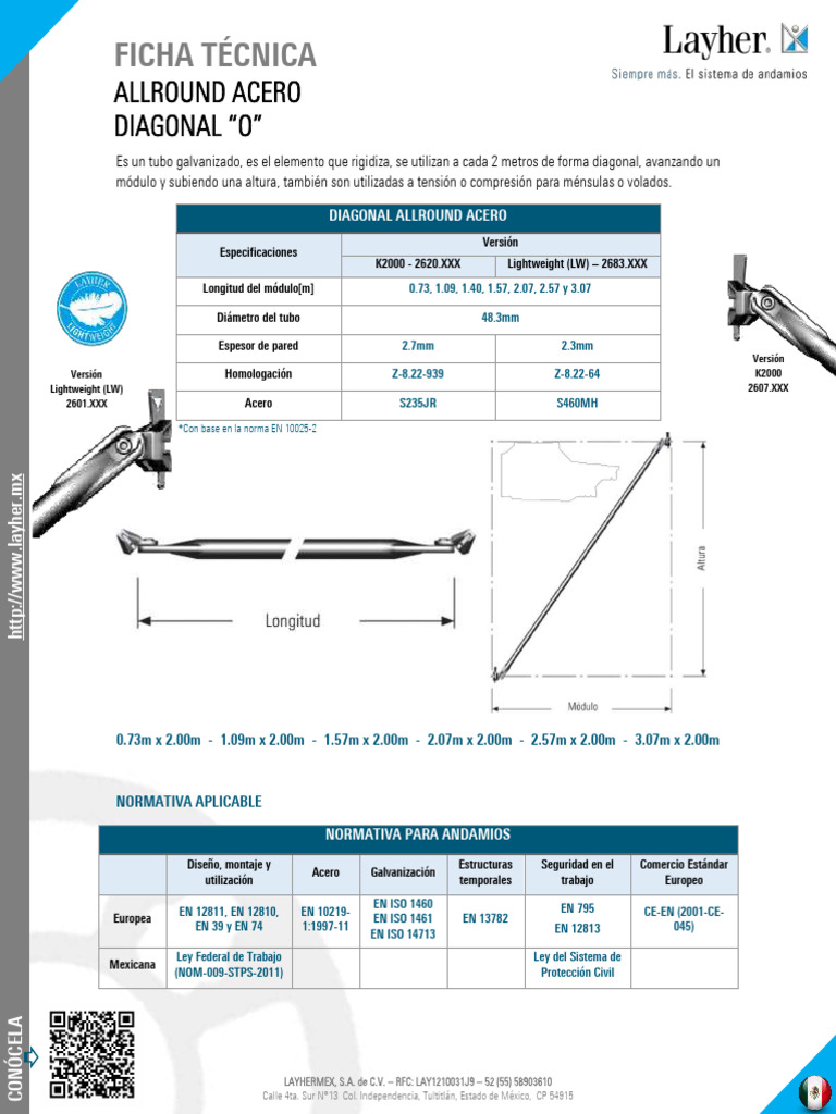 Ficha Técnica - AR - Diagonal | PDF