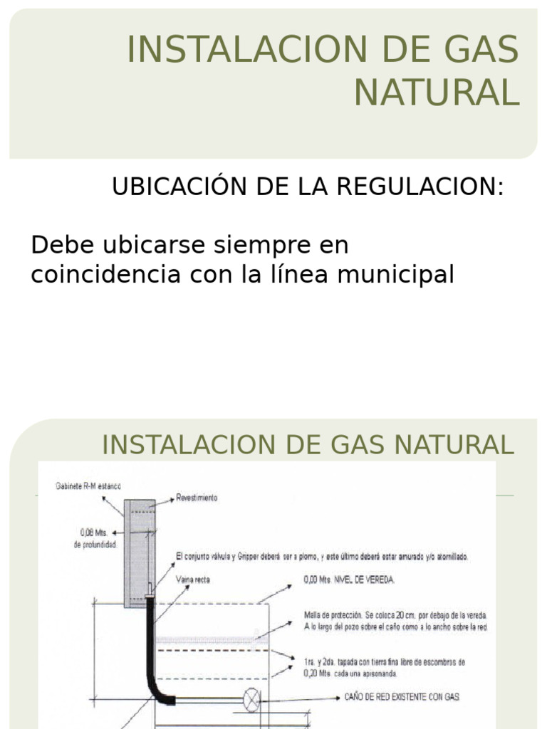 Instalación de Gas Natural en Cocinas | PDF | Estufa de cocina ...