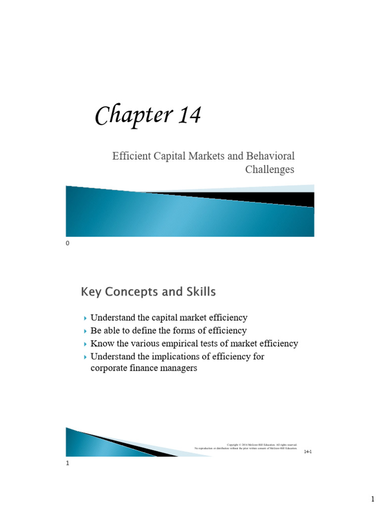 PPT_Chap014new_HCK2022 | PDF | Efficient Market Hypothesis | Stocks PPT_Chap014new_HCK2022 | PDF | Efficient Market Hypothesis | Stocks
