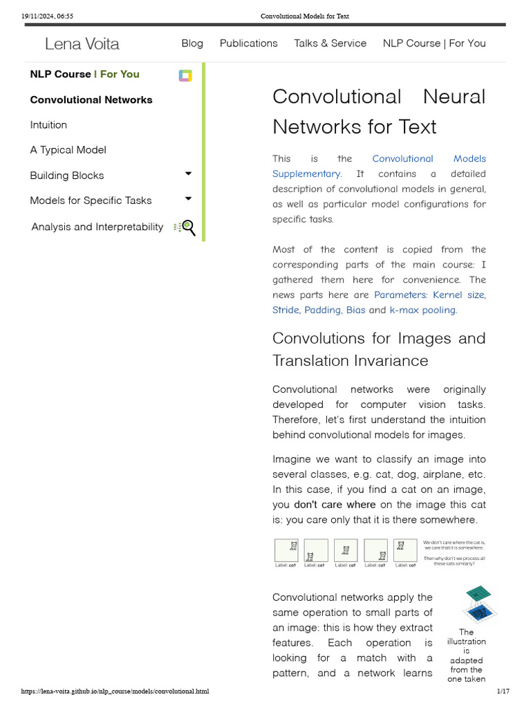 Convolutional Models For Text | PDF | Applied Mathematics | Algorithms