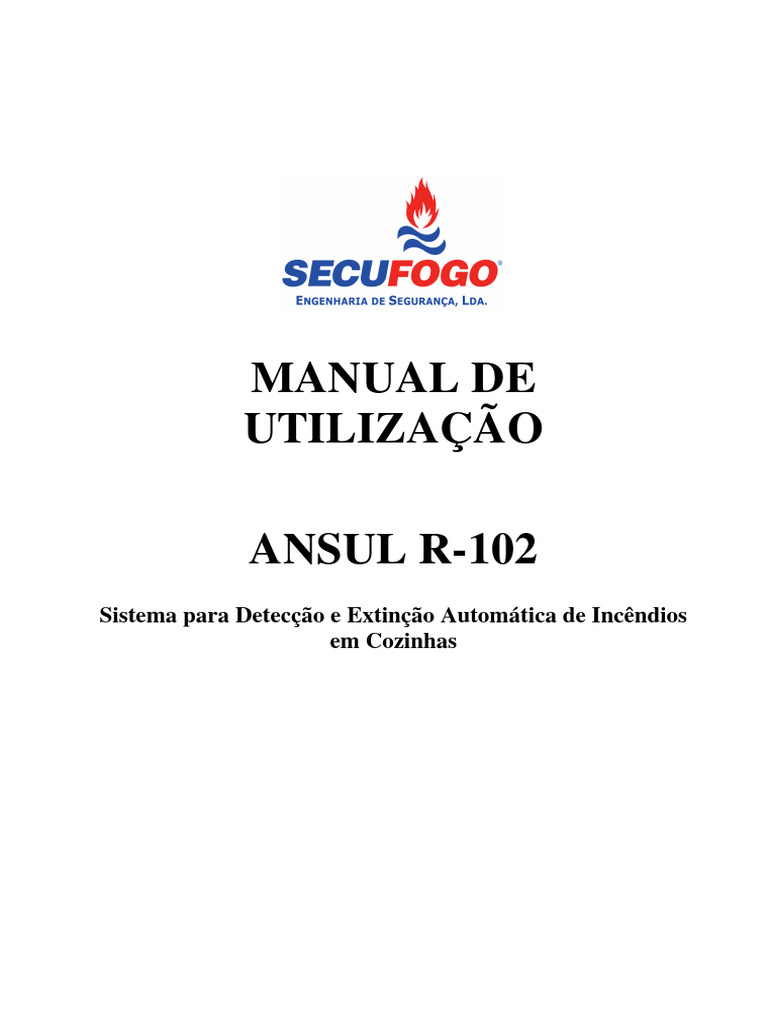 Manual_Ansul_R-102 | PDF | Corrosão