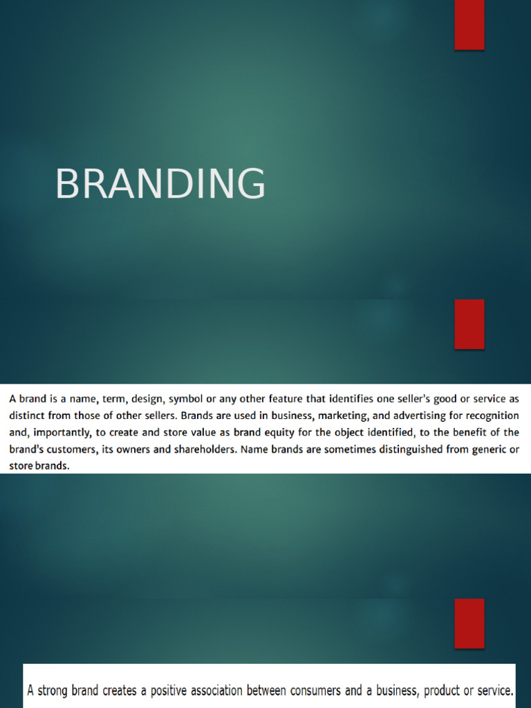BRANDING | PDF