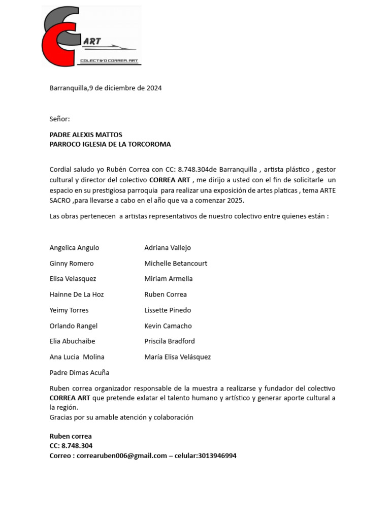 Ruben Correa Carta.. | PDF