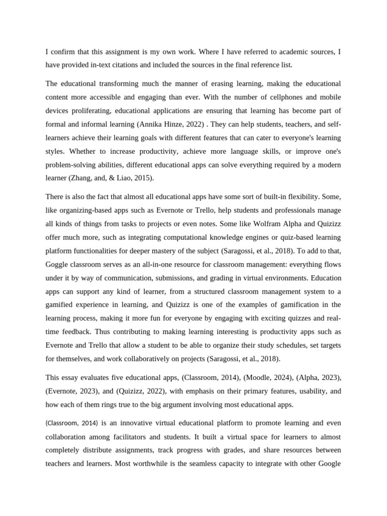 Aldehani App Evaluation | PDF | Learning | Educational Technology