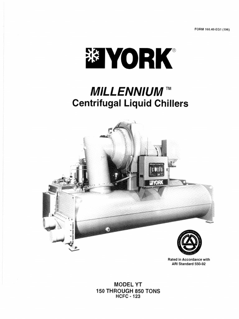 Chiller York Model Ytg | PDF