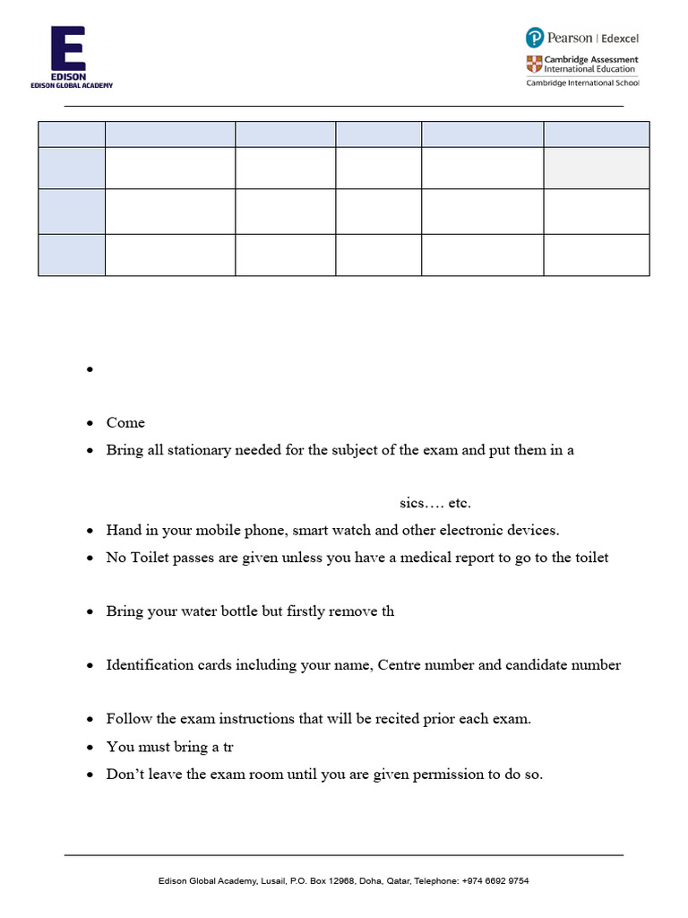 End of Term1 Assessments (1) | PDF