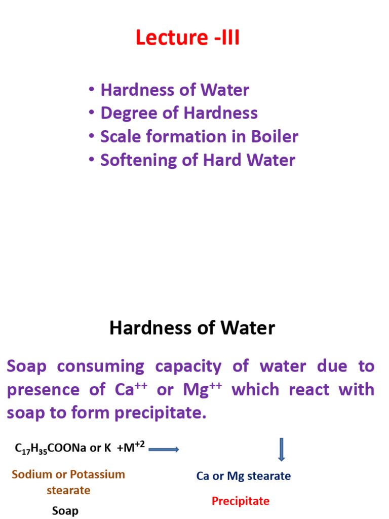 Hardness + Green chemistry-080-III-081-08-20 | PDF | Ion Exchange ...