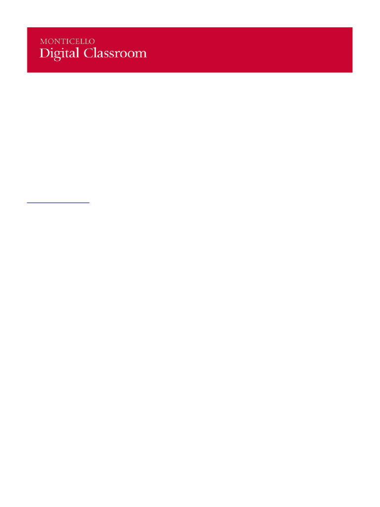 Jefferson: Hypocrite or Historical Hero? | PDF | United States ...