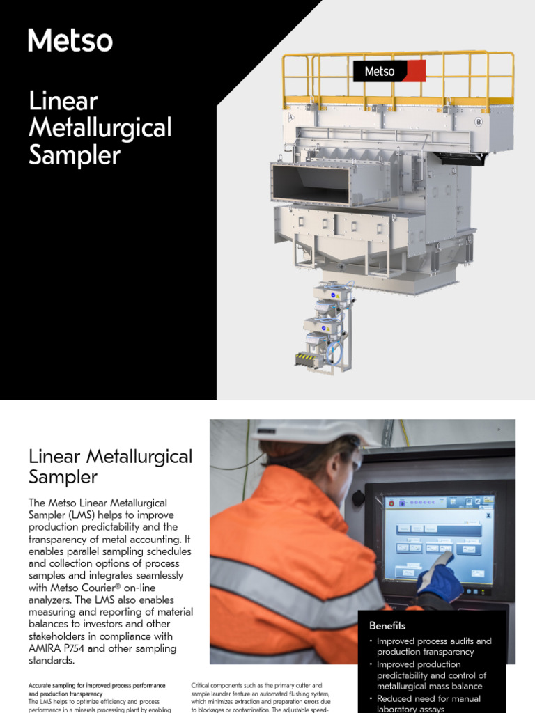 Linear Metallurgical Sampler Brochure 5237 10 24 en MNG | PDF ...