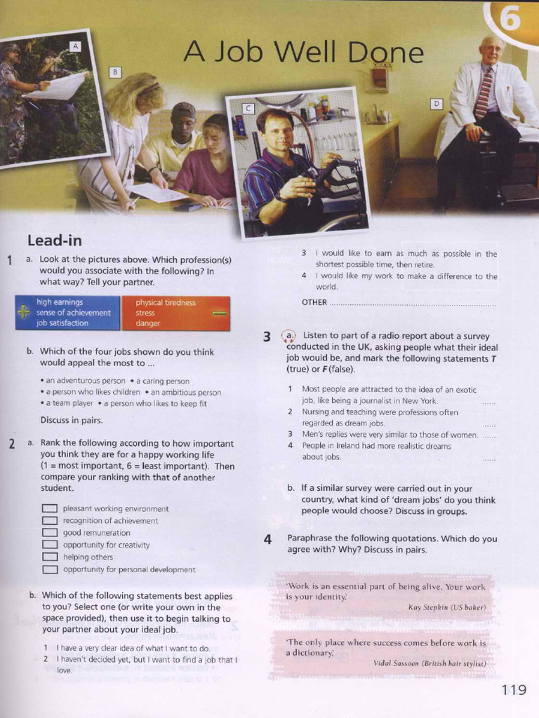 A Job Well Done | PDF