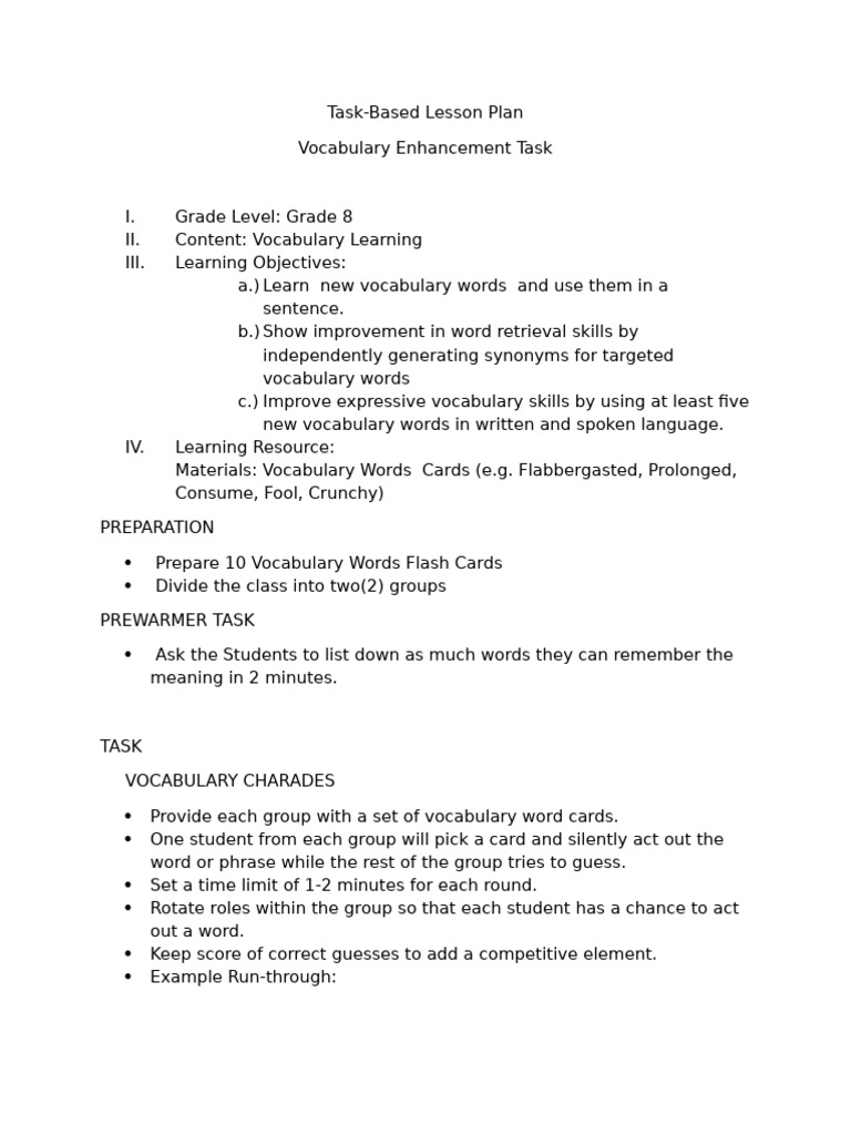 T DL Vocabulary | PDF