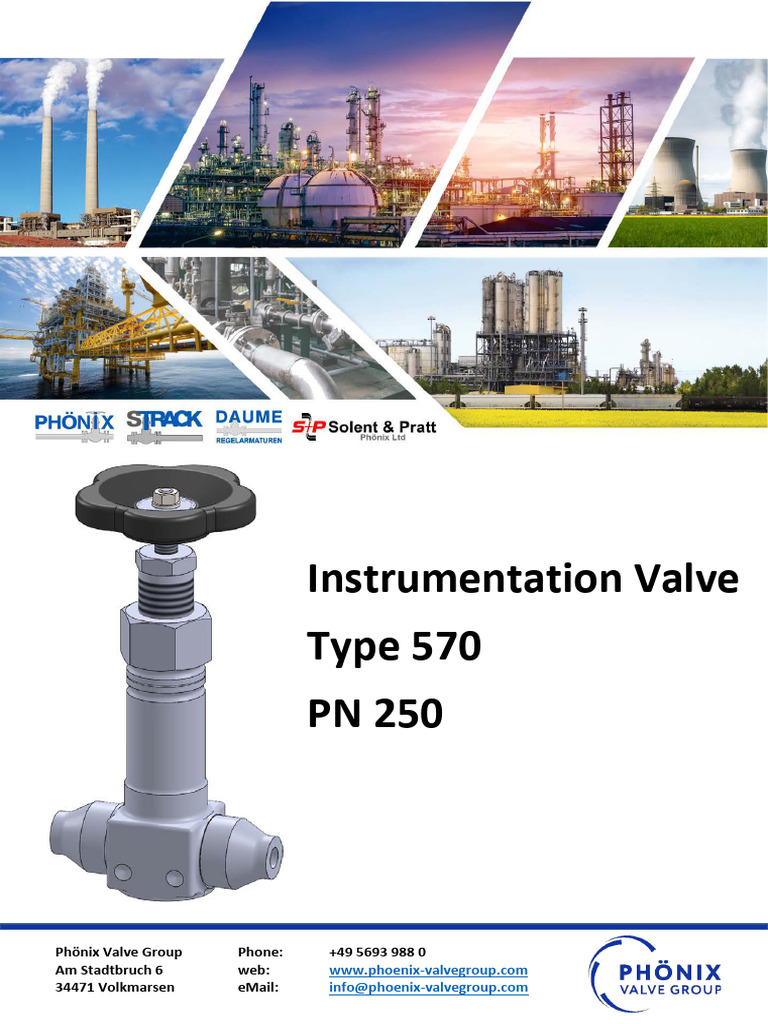 570_PN250 | PDF | Valve | Industrial Processes