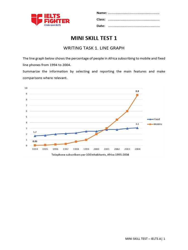 Mini Skill Test 1 | PDF