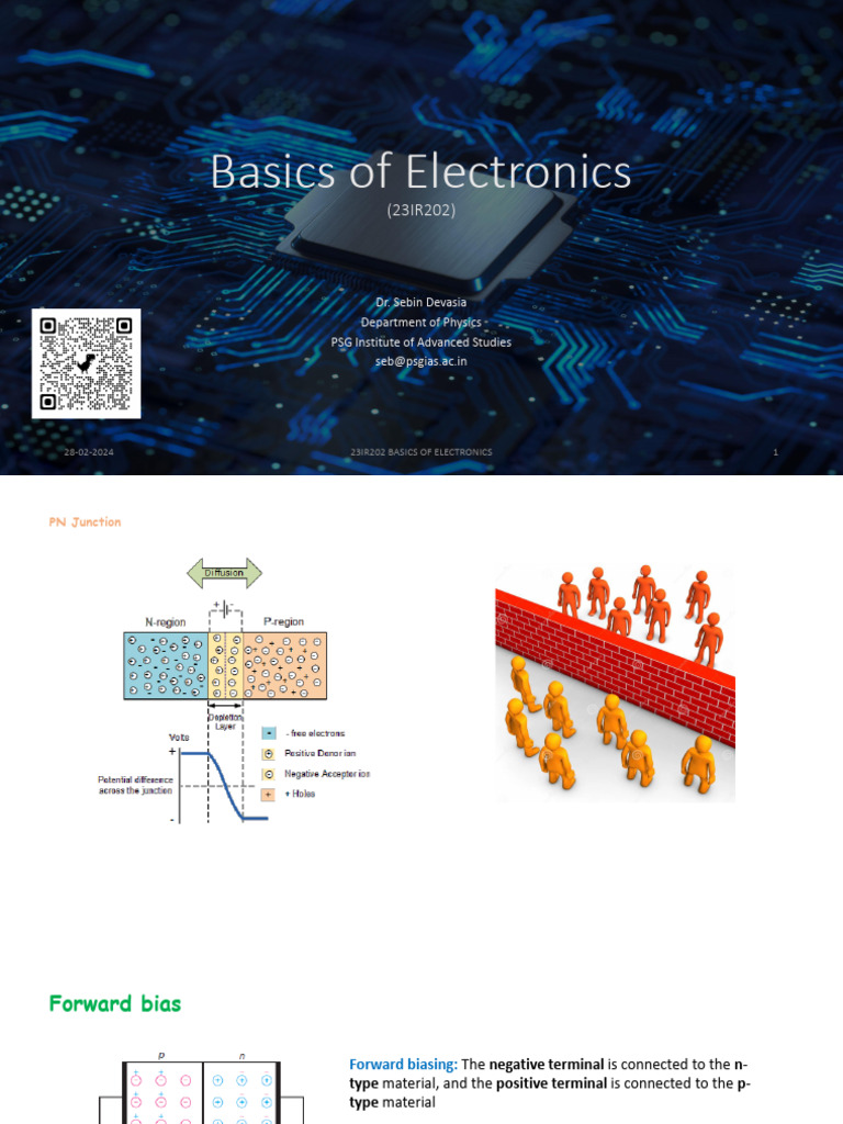 P2-Semiconductor Physics | PDF | P–N Junction | Diode