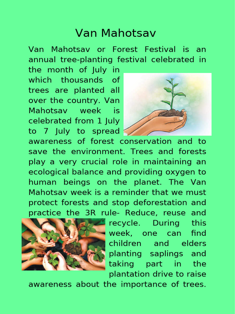 Van Mahotsav | PDF