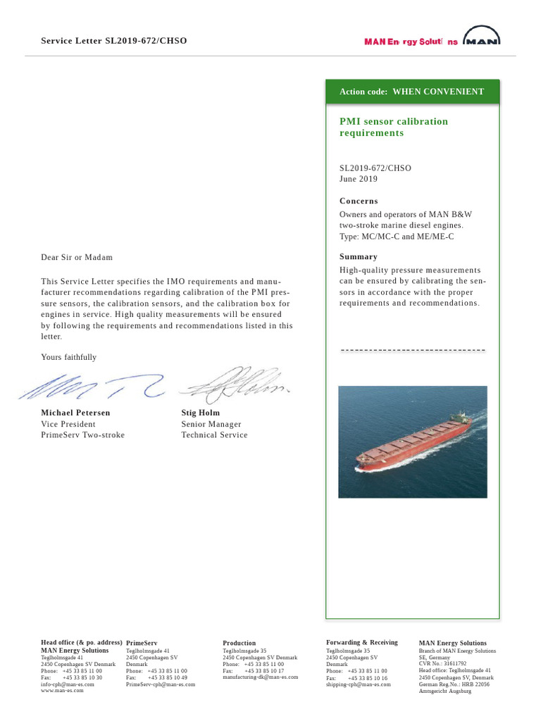 Fixed PMI Sensor Calibration sl2019-672 | PDF | Calibration | Pressure ...