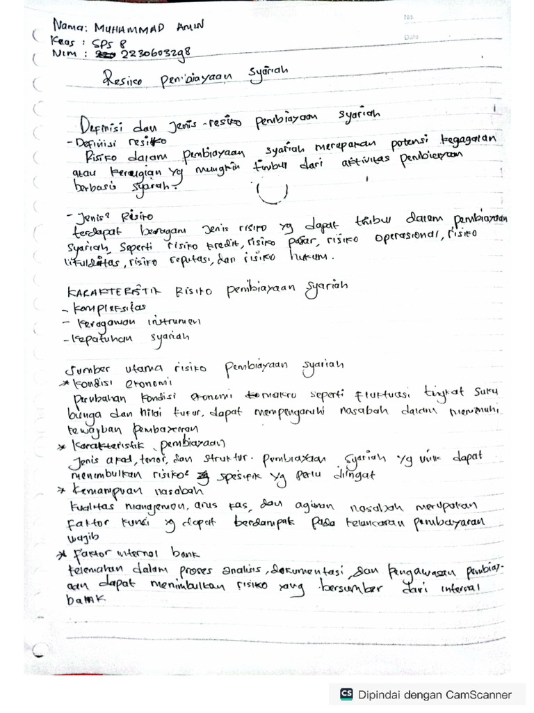 Tugas Resume Muhammad Amin 1. | PDF