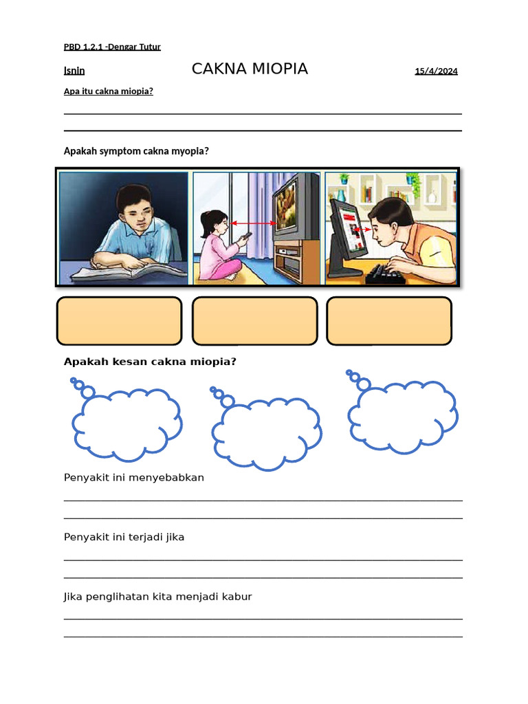 1.2.1 Cakna Miopia | PDF