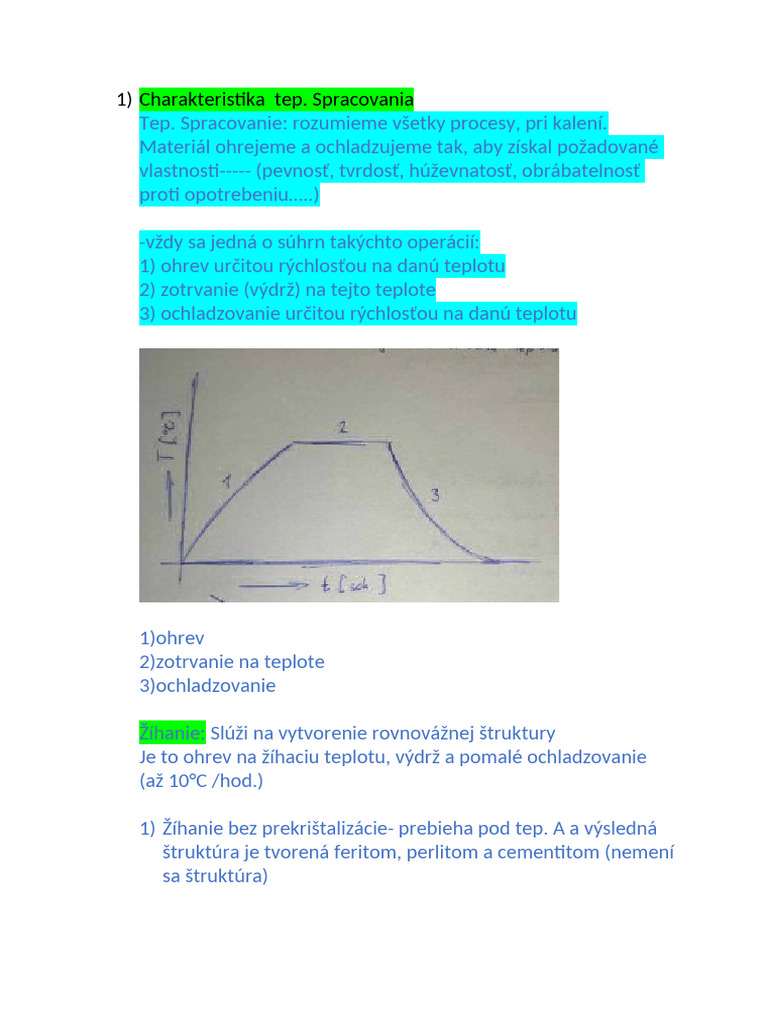 Charakteristika Tep | PDF