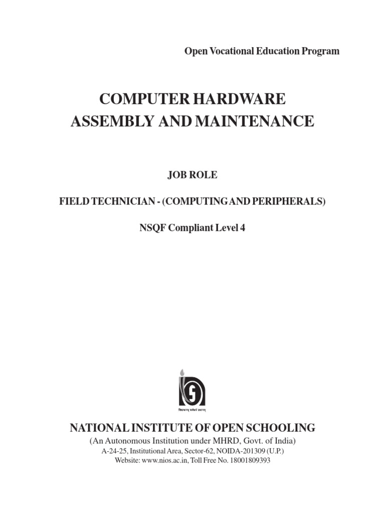 Computer Hardware Assembly and Maintenance Theory 663 | PDF | Computer Hardware | Central ...