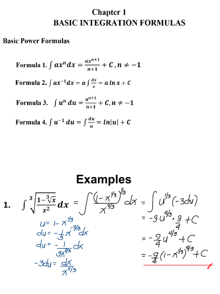 Basic Integration | PDF