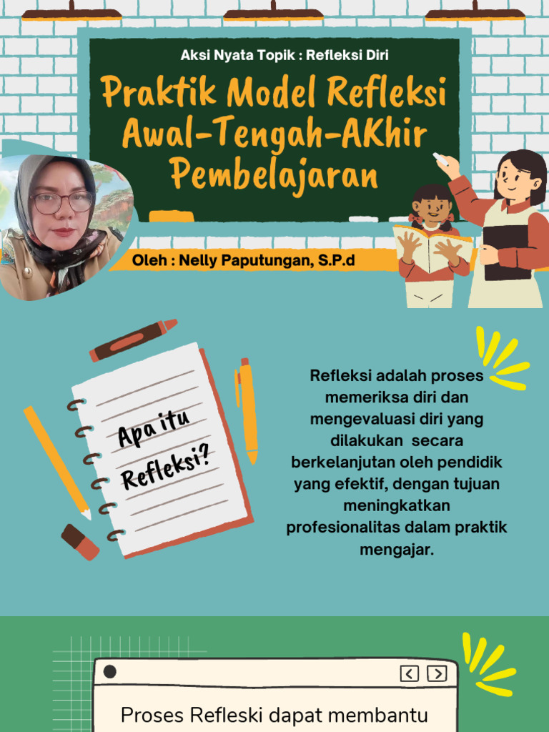 Model Refleksi Pembelajaran Efektif | PDF