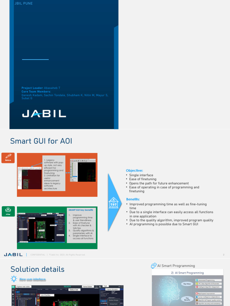 AOI Best Practices | PDF | Artificial Intelligence | Intelligence (AI) & Semantics