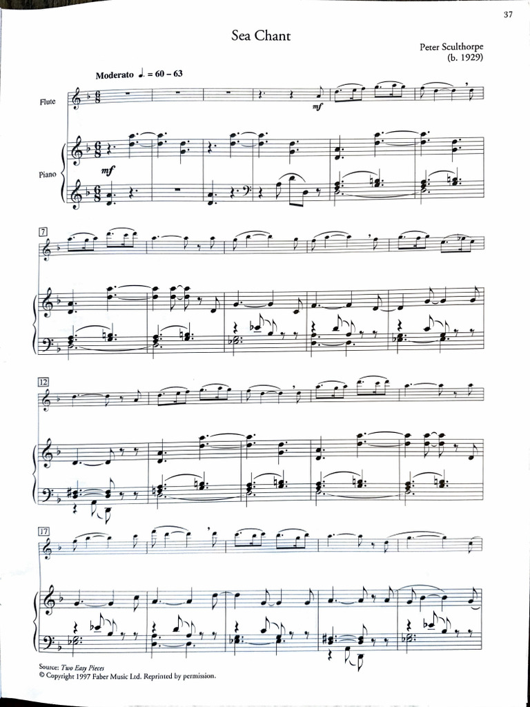 Sea Chant | PDF