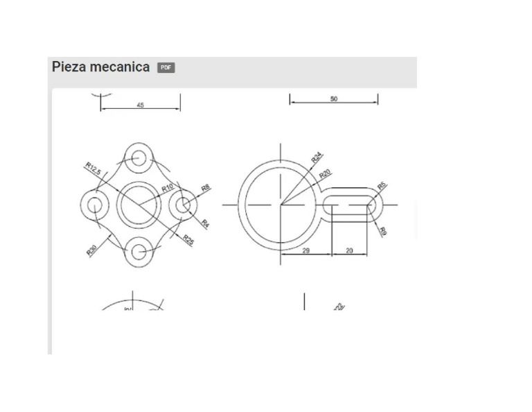 Pieza mecanica | PDF