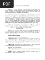 Module 1 - DRRR (Quarter 1) | PDF | Hazards | Natural Disasters