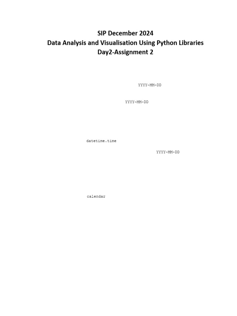 Assignment Day2 | PDF
