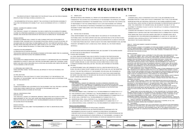 21E0 0043 AS BUILT PLAN-page 5 | PDF | Concrete | Construction Aggregate
