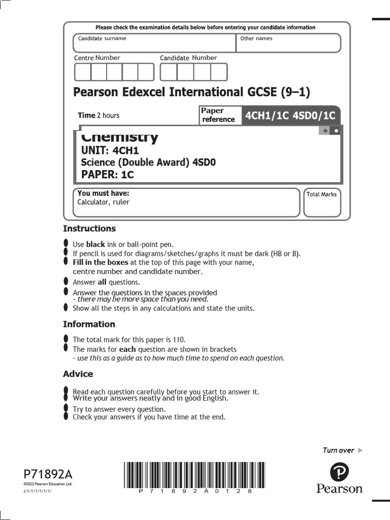 Grade 8 Revision Question Paper 1 | PDF | Chemical Bond | Atoms