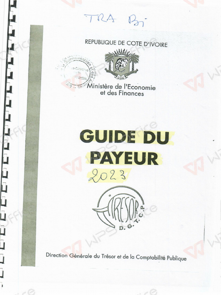 Guide Du Payeur 2023 | PDF