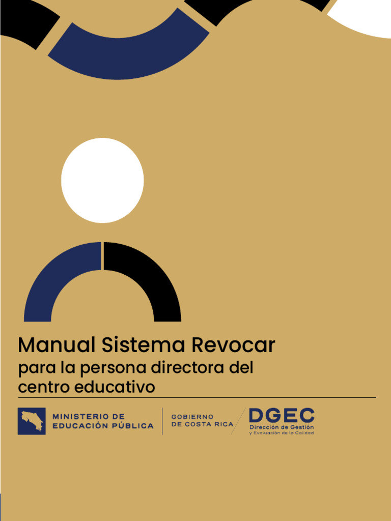 Manual de Uso Sistema Revocar para La Persona Directora | PDF | Usuario ...