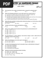 Physics CH 1 Class Xii Pyqs | PDF
