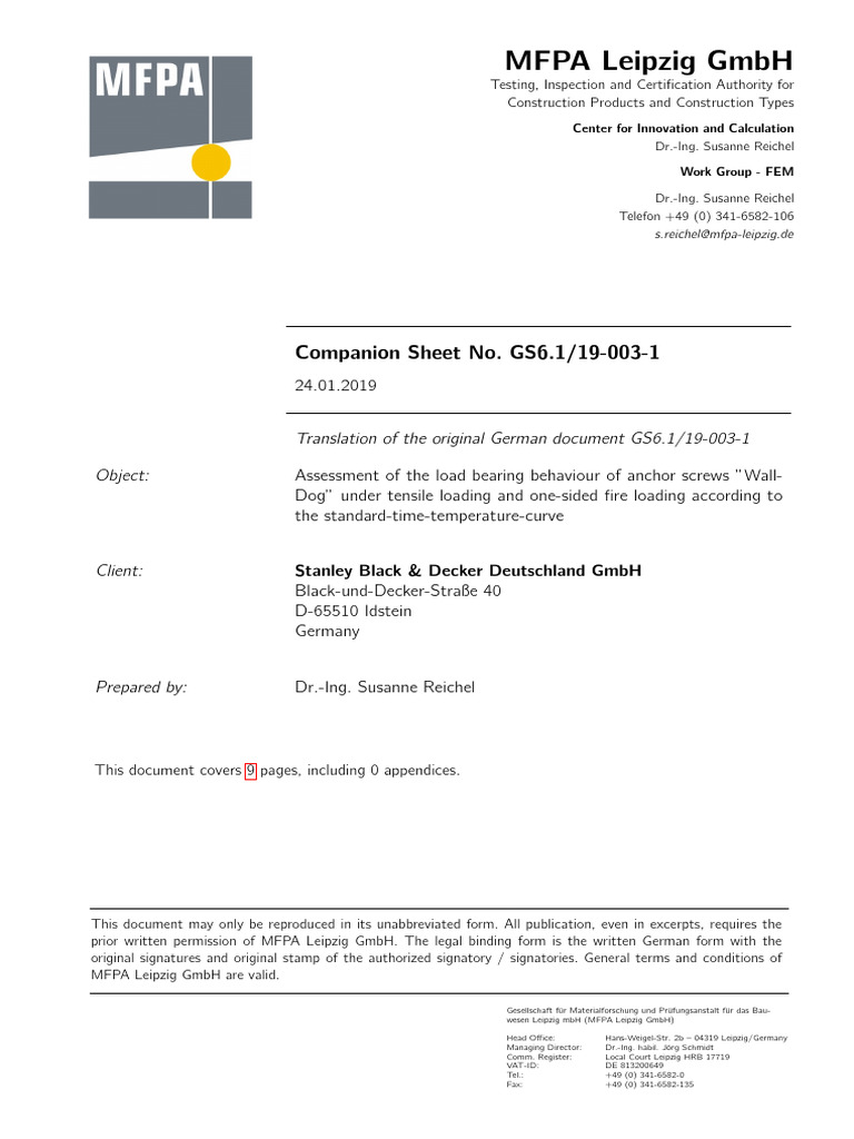 Load Bearing Assessment of Wall-Dog Screws | PDF | Screw | Building ...