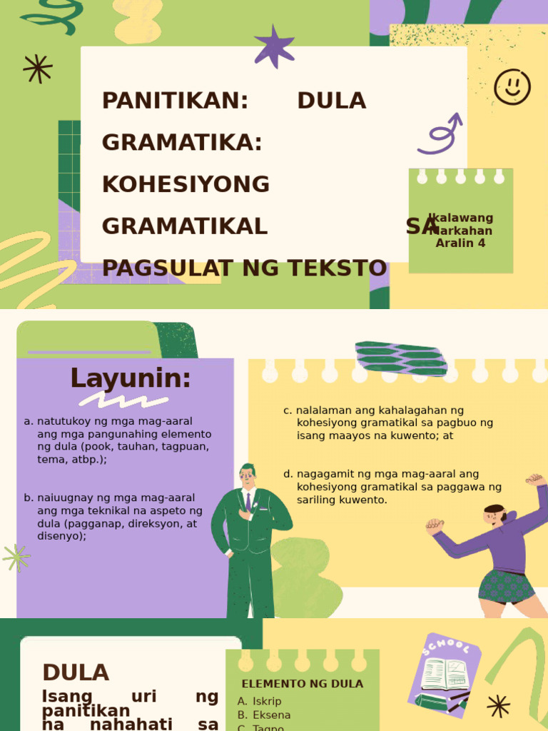 ARALIN_4_ELEMENTO_AT_URI_NG_DULA | PDF