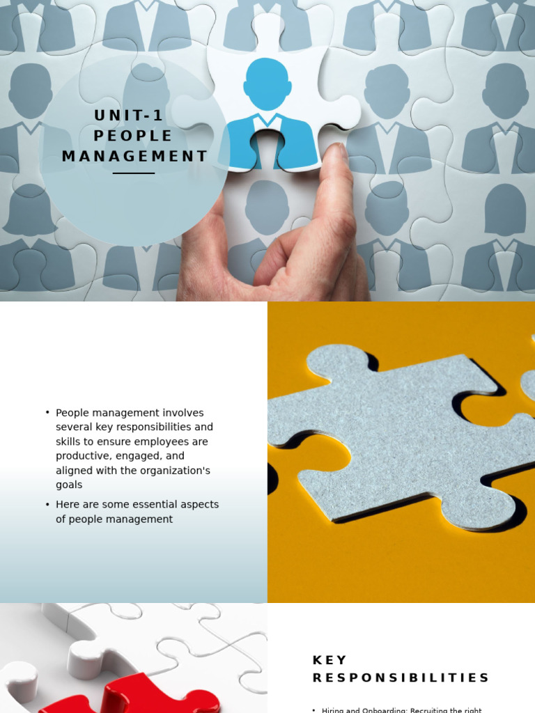Unit-1 People Management | PDF