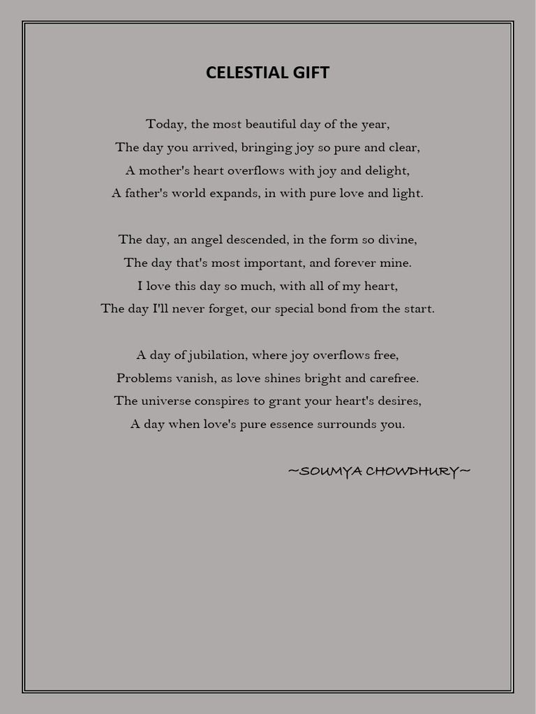Celestial Gift | PDF