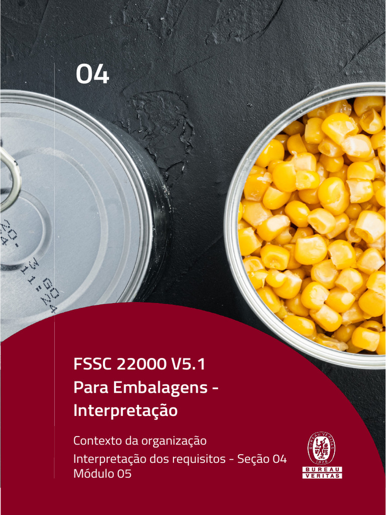04-FSSC 22000 para Embalagens-Requisitos | PDF | Análise SWOT | Análise ...