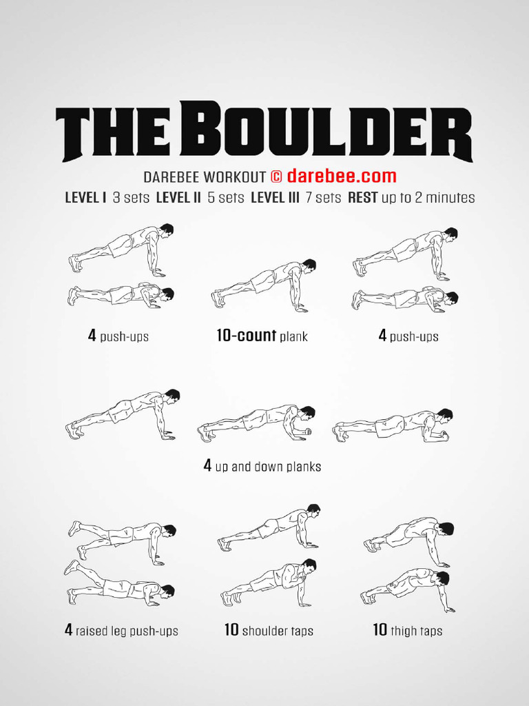 Boulder Workout | PDF