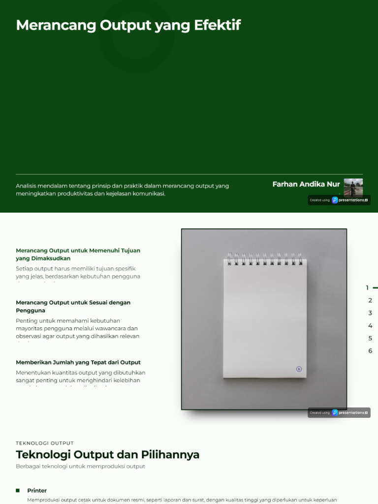 Designing Effective Output | PDF