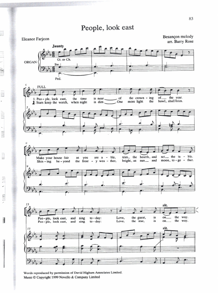 People Look East | PDF