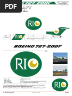 Boeing 767 BA 1/72 Papercraft | PDF